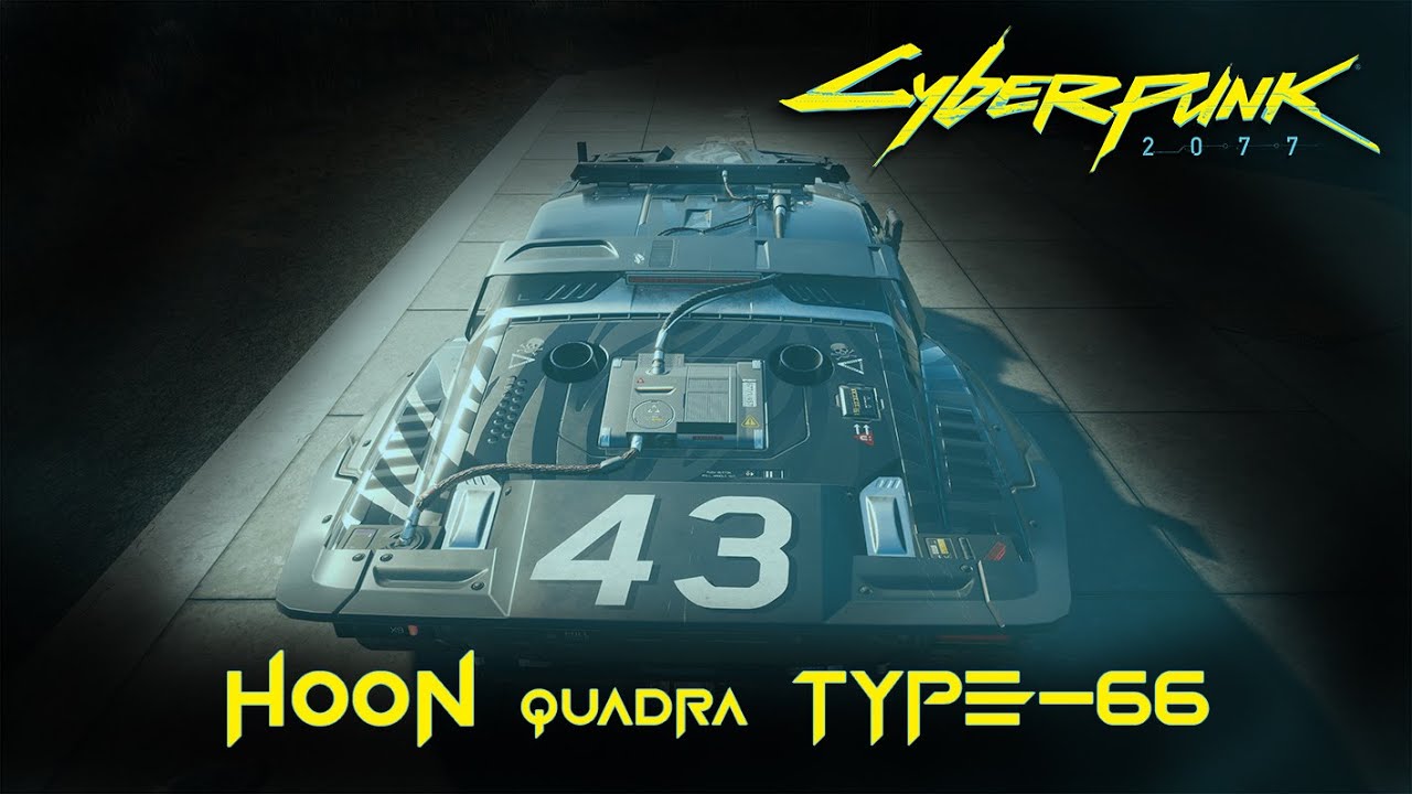 How to get the HOON Quadra (Ken Block tribute car) // Cyberpunk 2077 ...