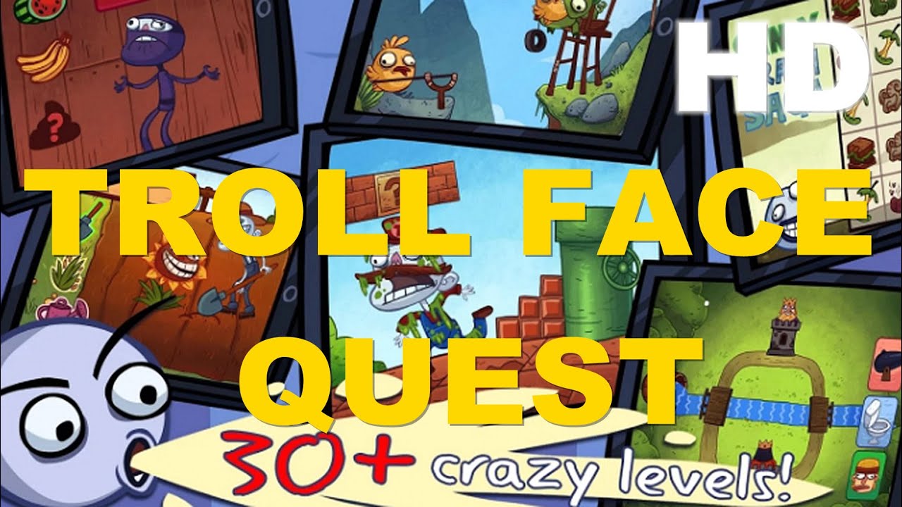 Troll Face Quest Video Games Game Review 1080p Official Spil Puzzle ...