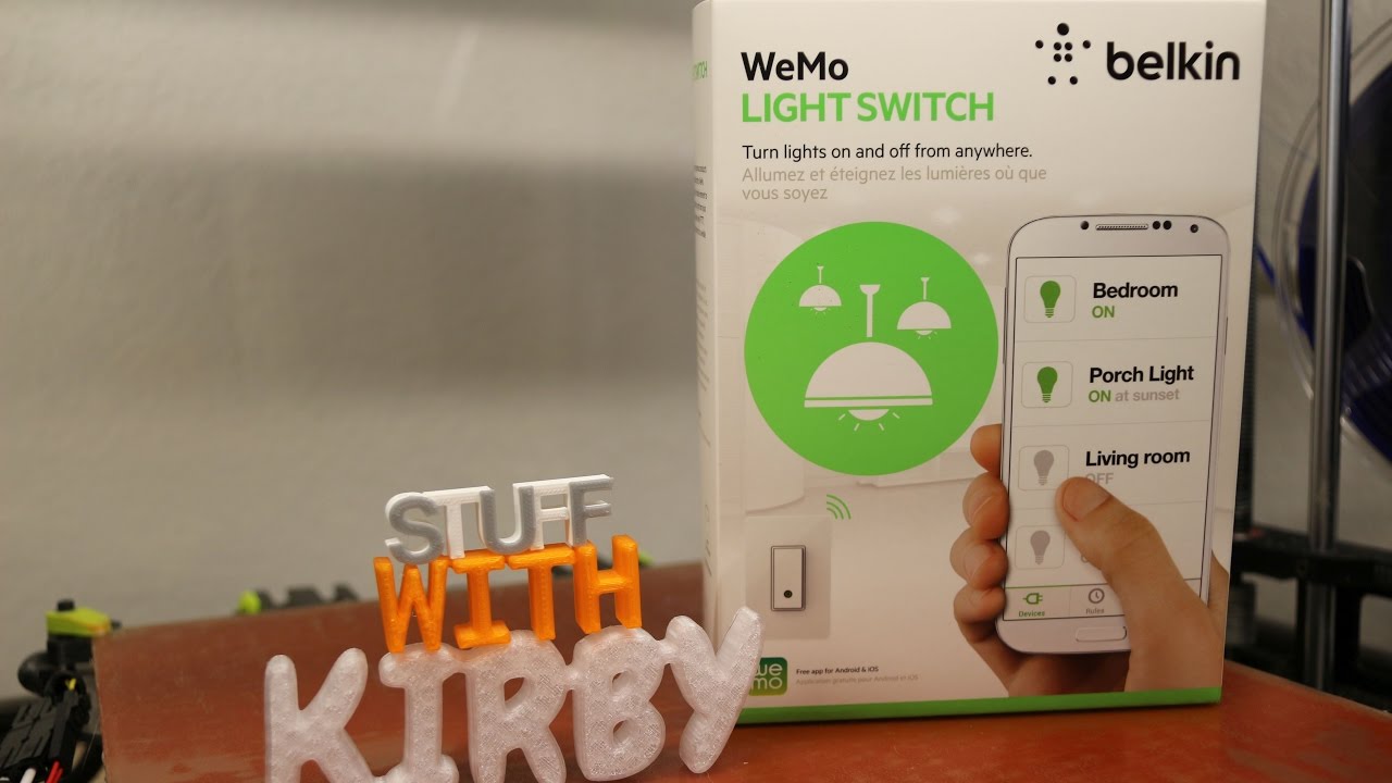 Wemo Light Switch - YouTube