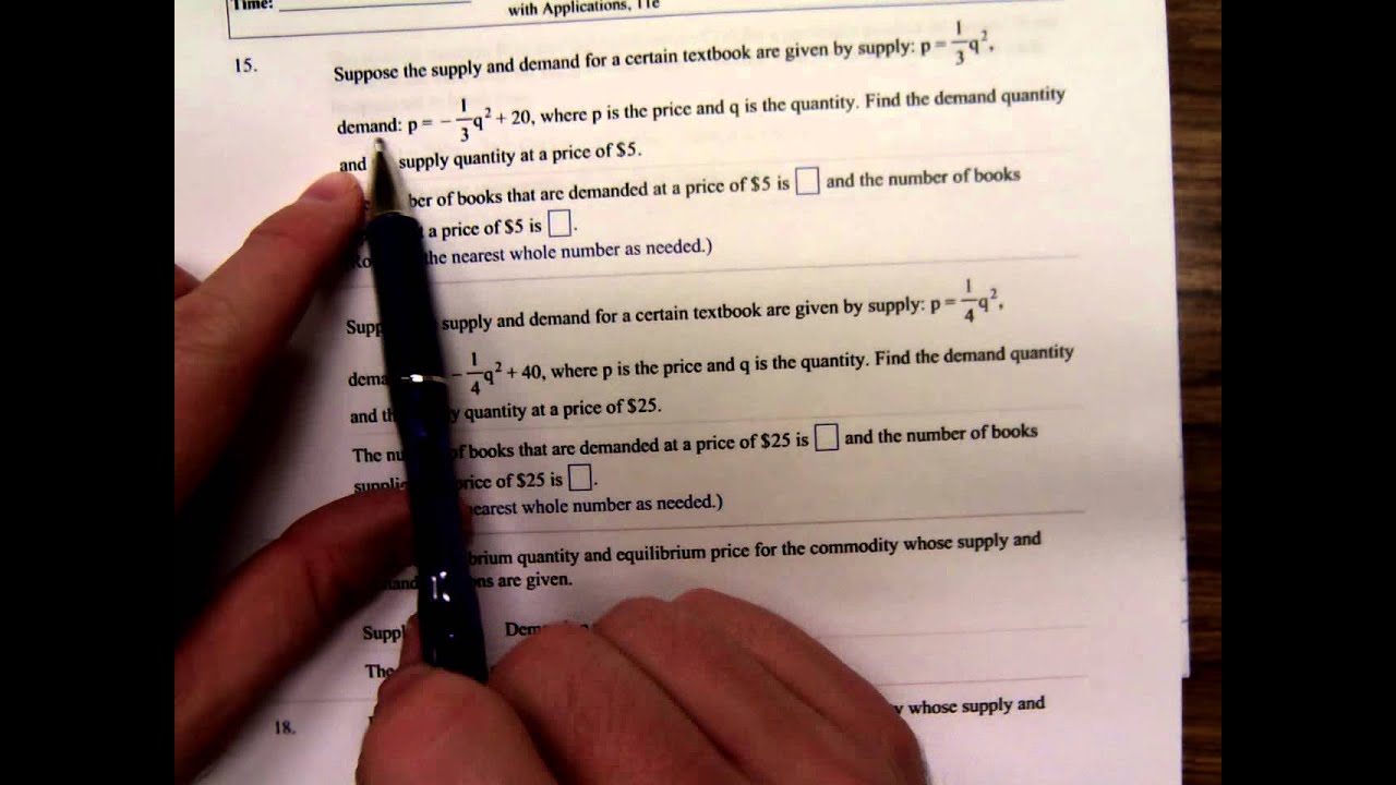 Math 1324 Applications of Quadratic Functions - YouTube