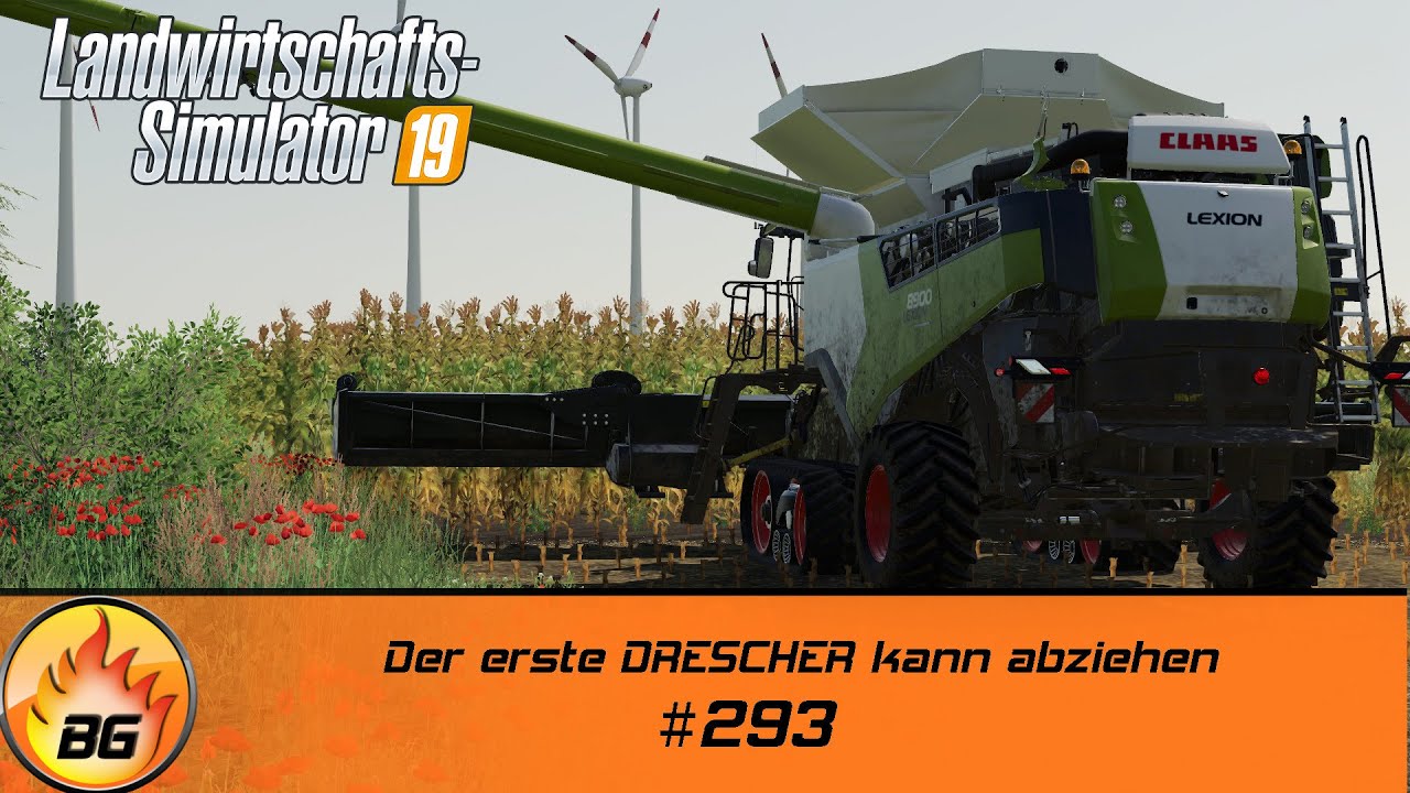 LS19 - NF MARSCH 4-FACH #293 | Der erste DRESCHER kann abziehen | FS19 ...