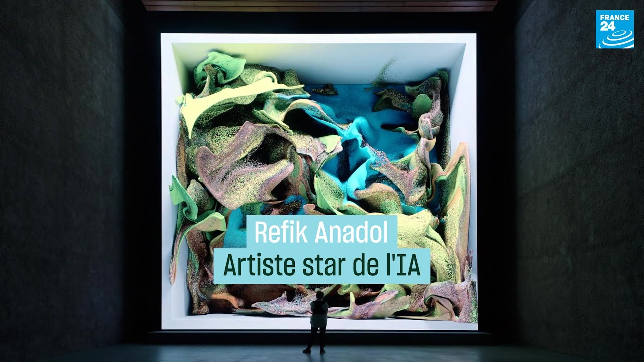 Refik Anadol, artiste star de l’IA • FRANCE 24 - YouTube