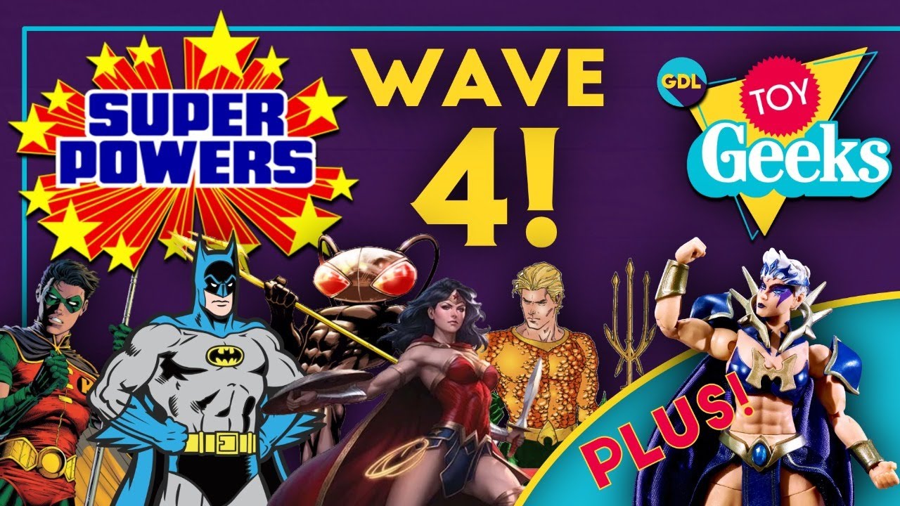 McFarlane Super Powers Wave 4 LEAKED! - YouTube
