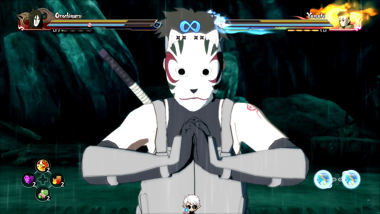 Naruto Shippuden: Ultimate Ninja Storm 4, Orochimaru VS Anbu Yamato ...