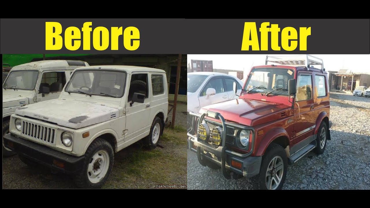Suzuki Potohar Jeep SJ 410 Specifications, Modified In TO Suzuki Sierra ...