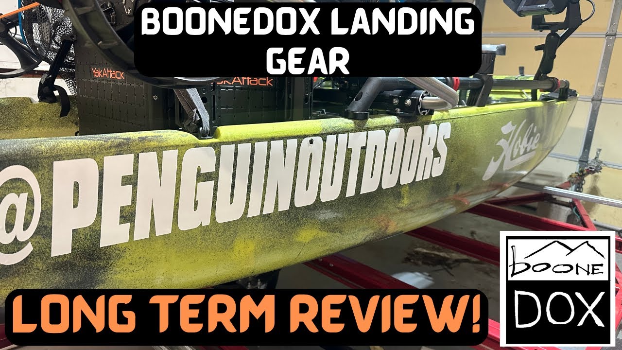 Boonedox Landing Gear: Long term review! Worth it? Damage your kayak ...
