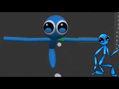 rainbow friends /Fanmade light blue/😀 - YouTube