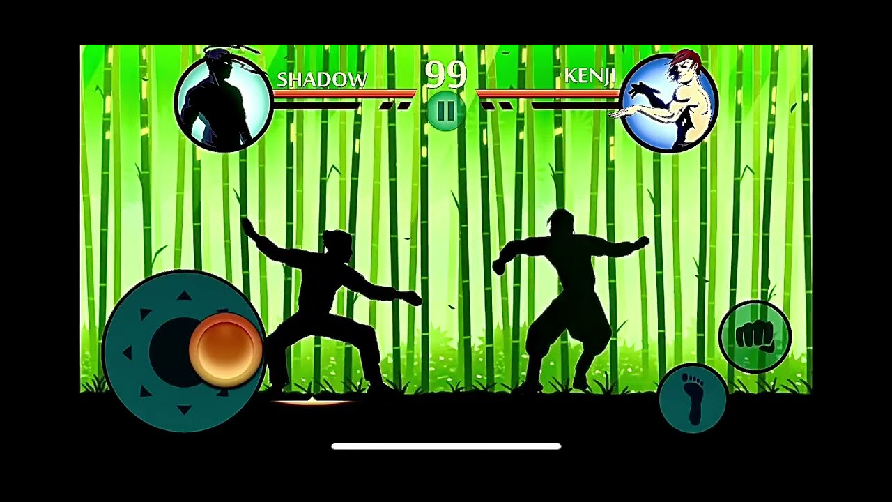 Shadow fighter training and warm up gameplay - YouTube