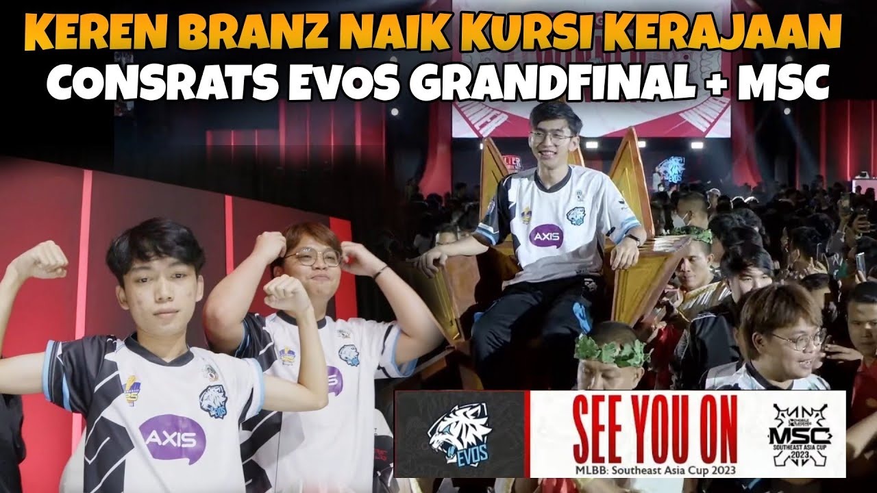 CONGRATS EVOS ROAD TO GRANDFINAL & MSC 2023 | EVOS VS ALTER EGO - YouTube