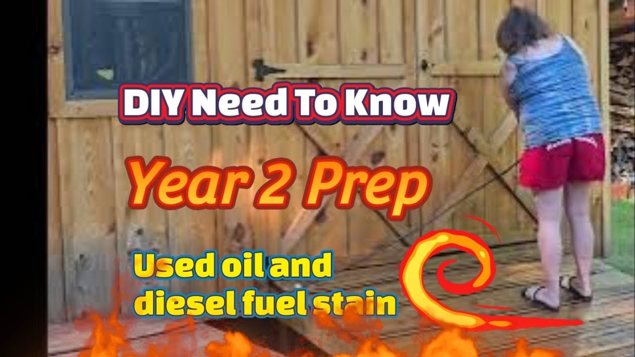 Transform Your Shed: The Ultimate Guide to Re-Oiling with Used Oil ...