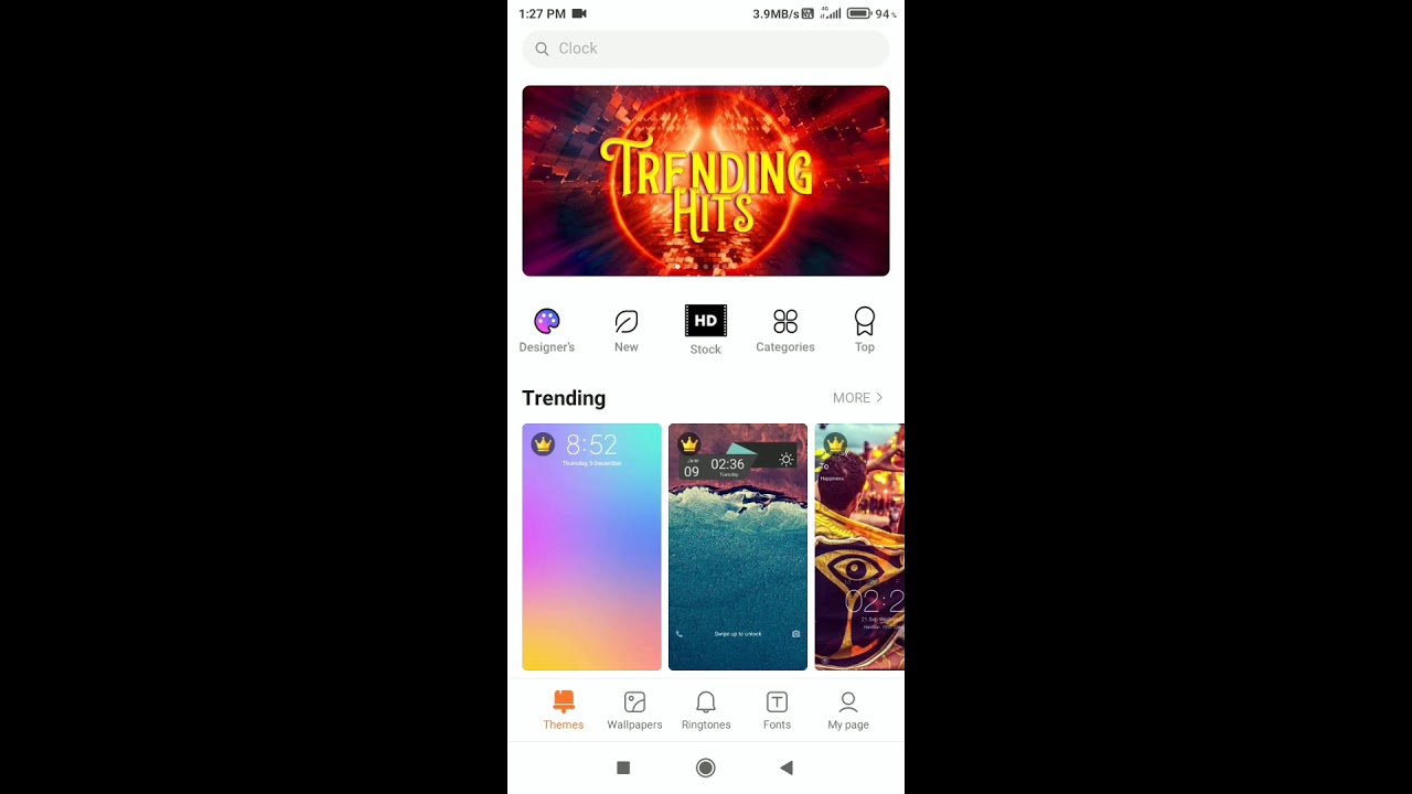 Mi Redmi Home Screen Setting | Wallpaper | Theme | Font | App ...
