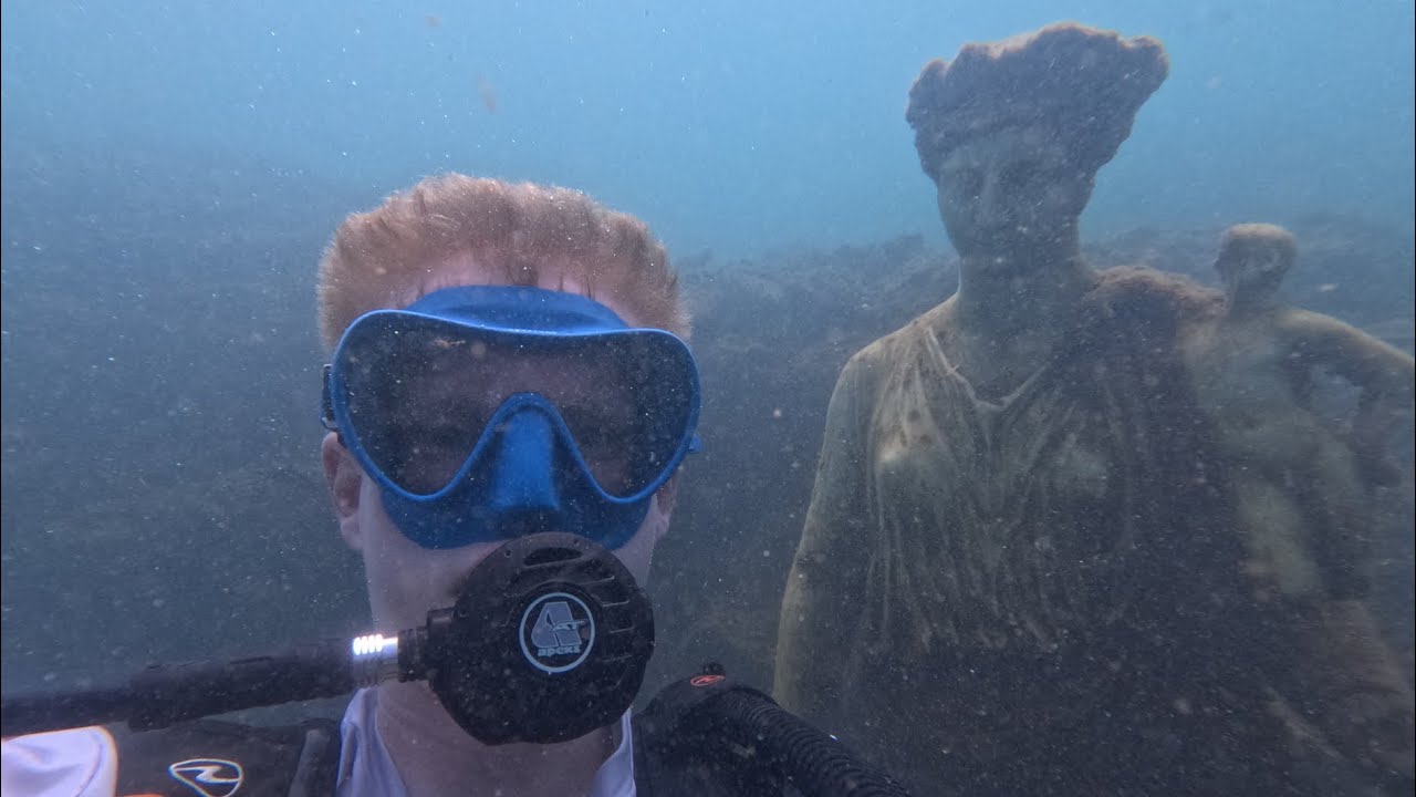Ancient Roman Statues Scuba Diving - YouTube