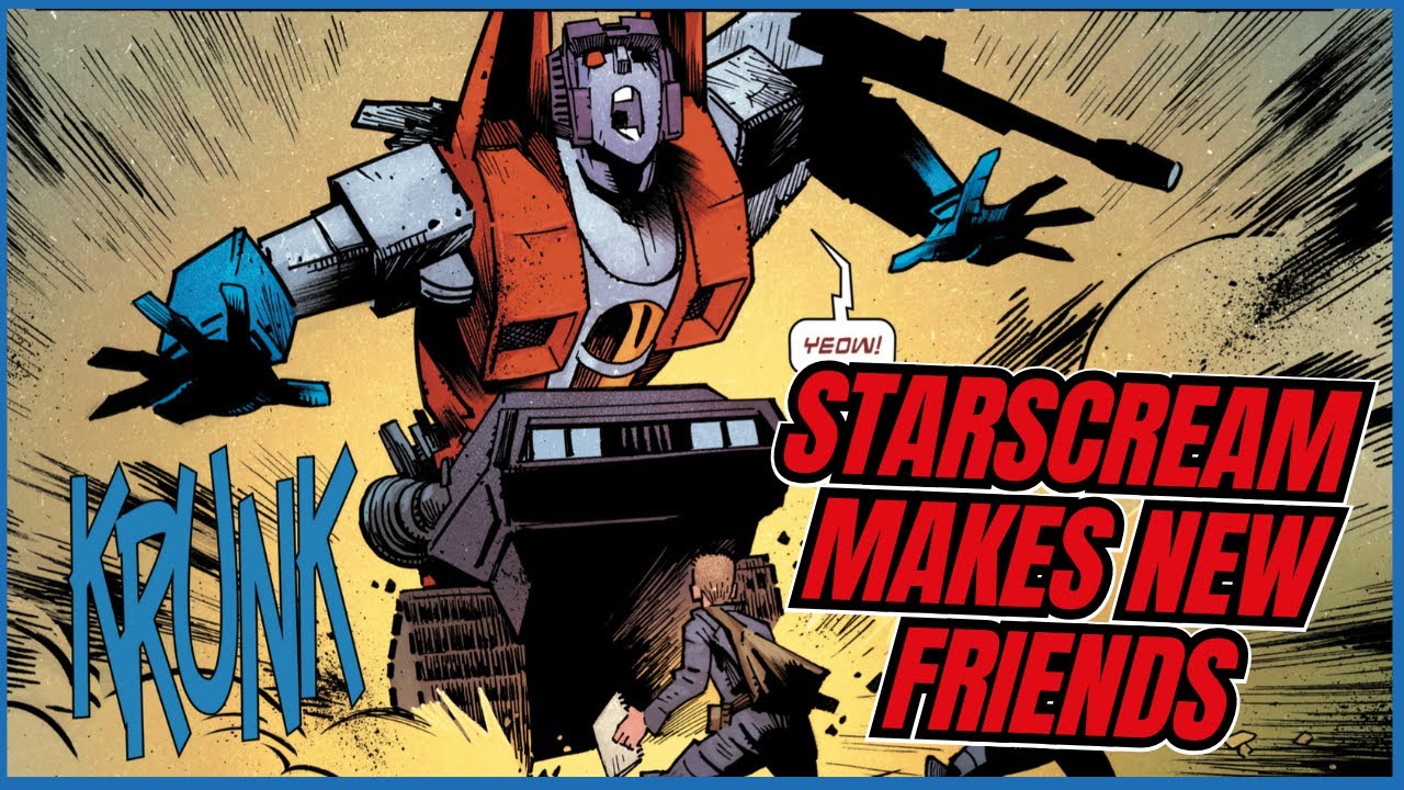 Comic Review | Transformers #14 | Image | Skybound Comics | STARSCREAM ...