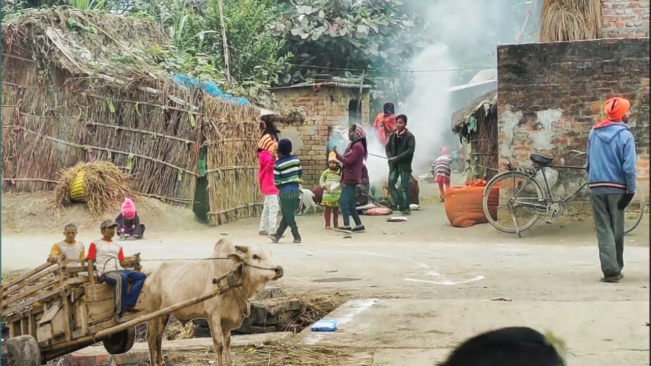Village Women Morning Routine in winter Fog | Cooking Traditional Foods ...