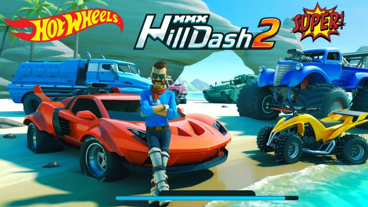 mmx hill dash 2 - hot wheels 🔥 Android gameplay best impossible track ...