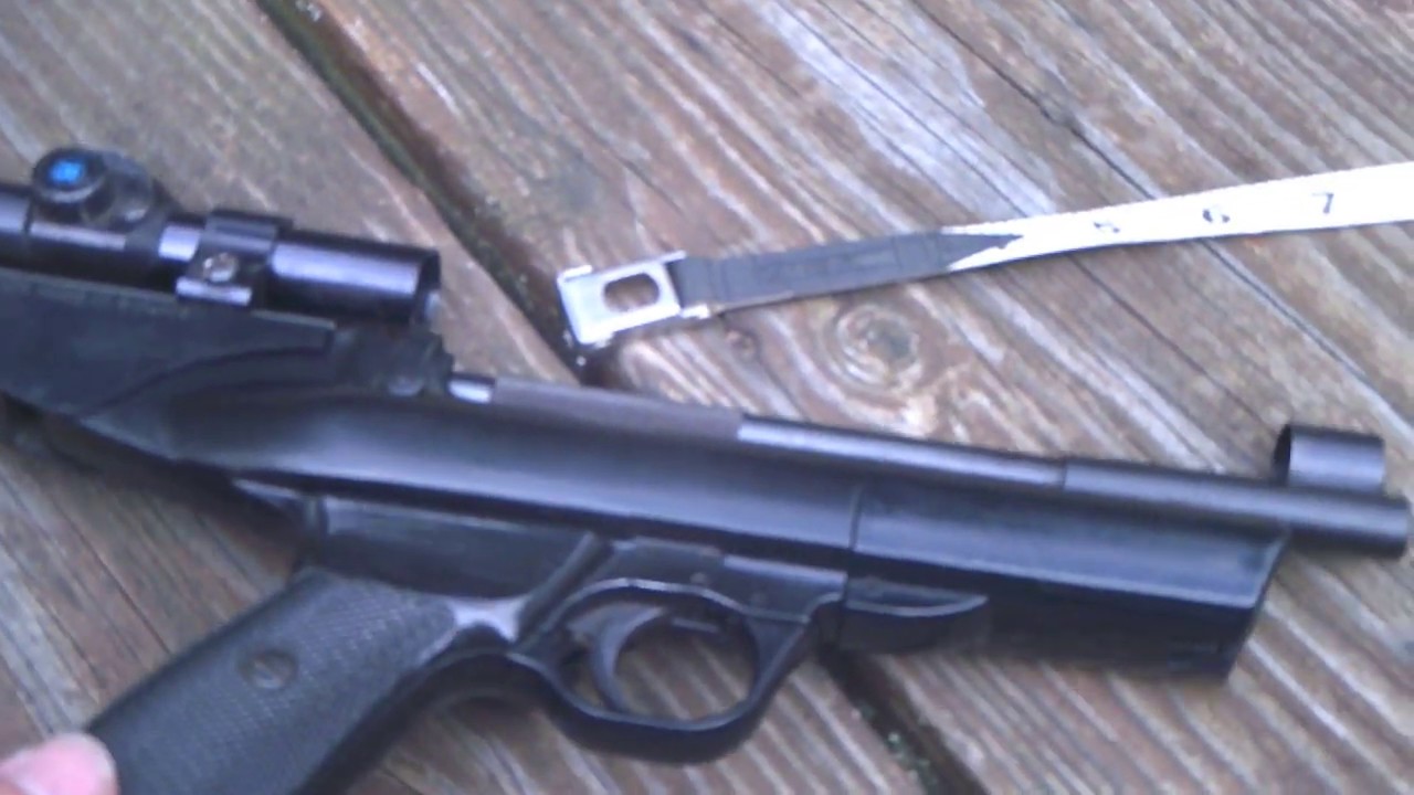 Pyramid Air Backyard Brawl vintage hurricane pistol 2019 - YouTube