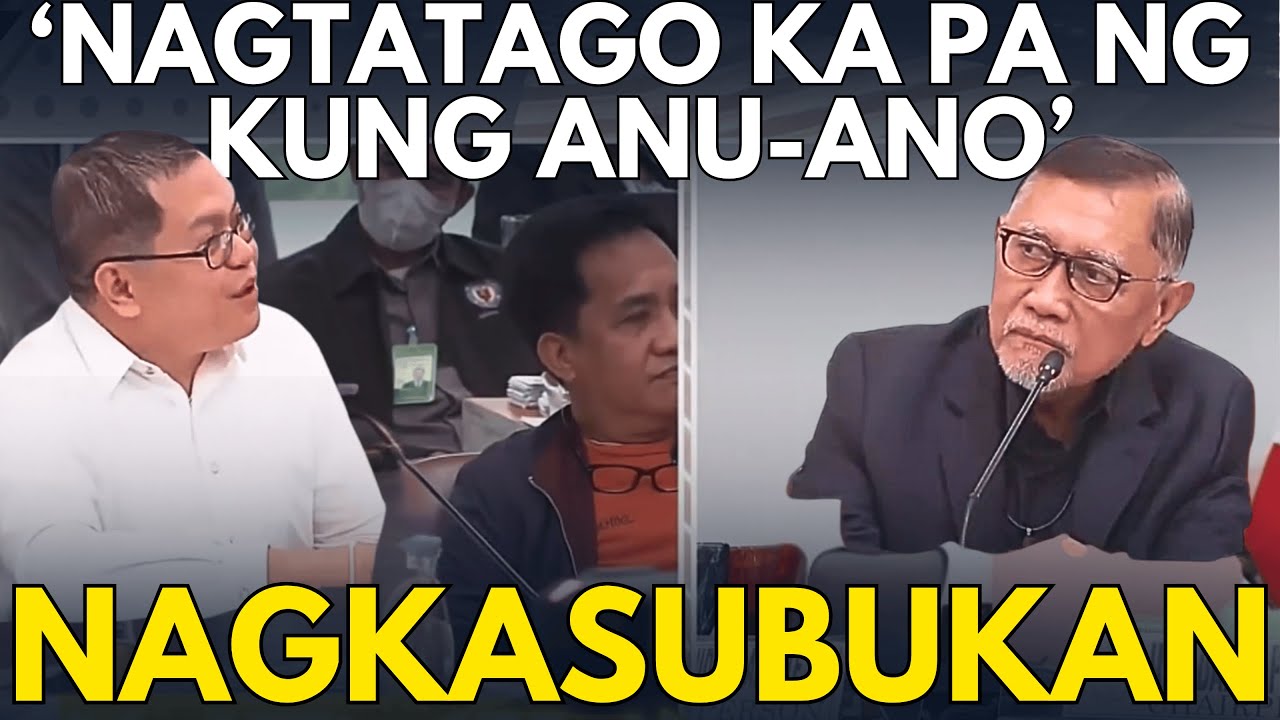 NAGKASUBUKAN / 'NAGTATAGO KA PA NG KUNG ANU ANO' -CONG ABANTE - YouTube
