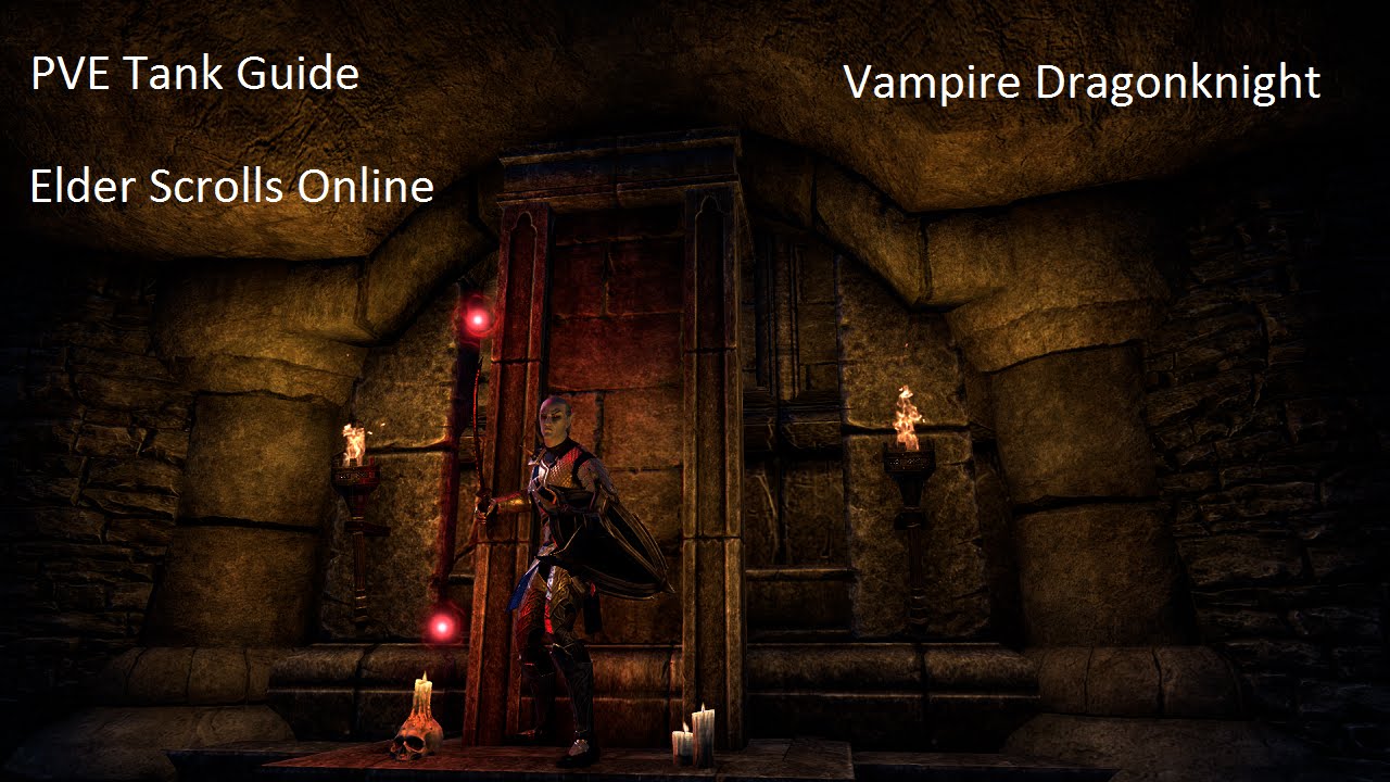 [ESO] Dragonknight Vampire PVE Tank - YouTube