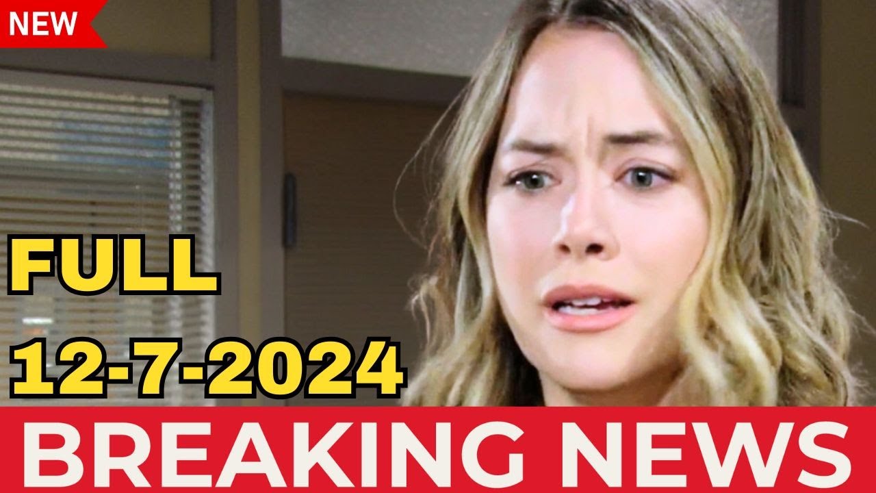 CBS The Bold and the Beautiful 12-07-2024 - Full Episode Recap for ...