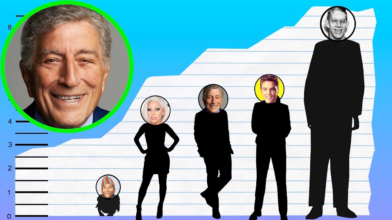 How Tall Is Tony Bennett? - Height Comparison! - YouTube