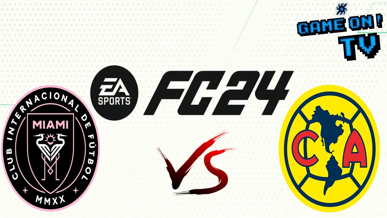 FC 24 - Inter de Miami VS América | Amistoso (Simulación) - YouTube