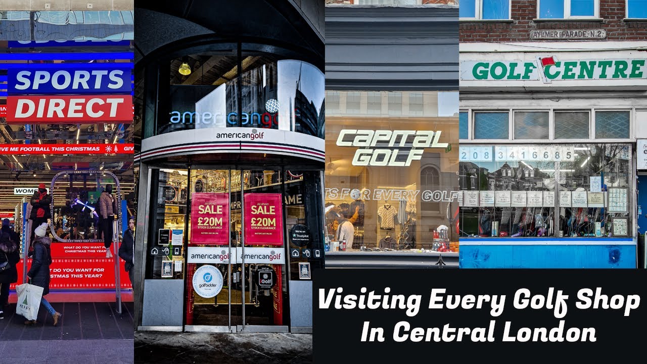 London Golf Store Tour – The Golf Guy Visits Every Golf Shop In Central ...