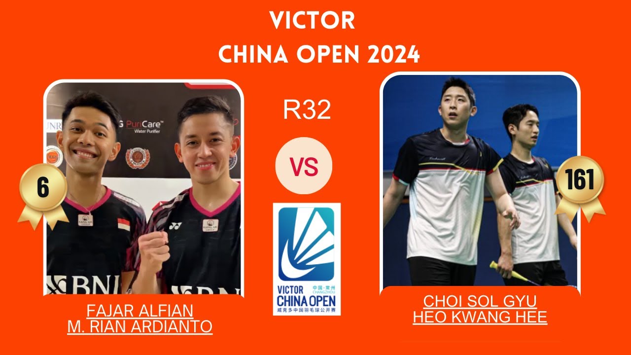 FAJAR ALFIAN/M RIAN ARDIANTO (INA) VS CHOI SOL GYU/HEO KWANG HEE (KOR ...