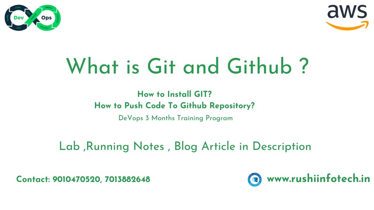 What is Git and Github with Lab | blog | Notes | DevOps 3 Months ...