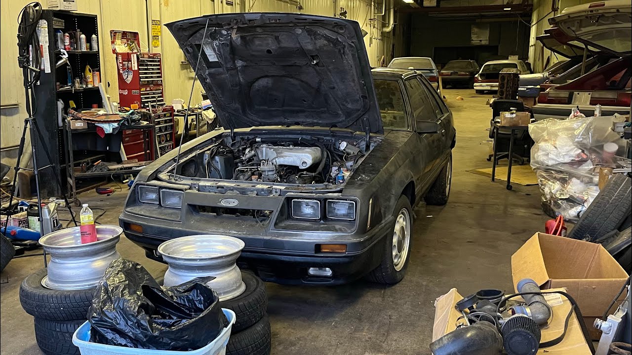 1986 Mustang GT 5.0 T-5 Fox Body Budget Drag Car Pt.2 "Rob ZOMBIE...How ...