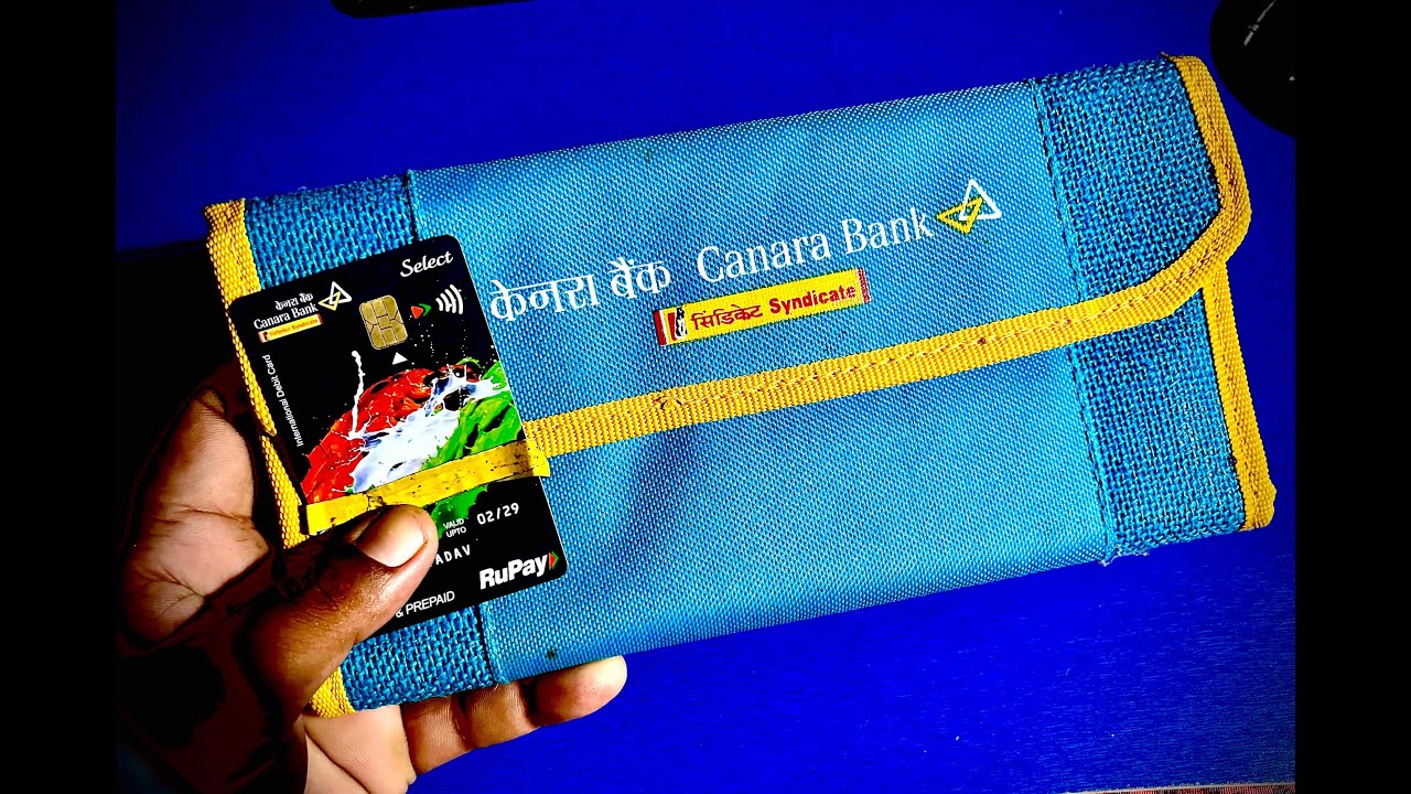 Canara bank Welcome kit unboxing 2024 l Welcome kit unboxing Canara ...