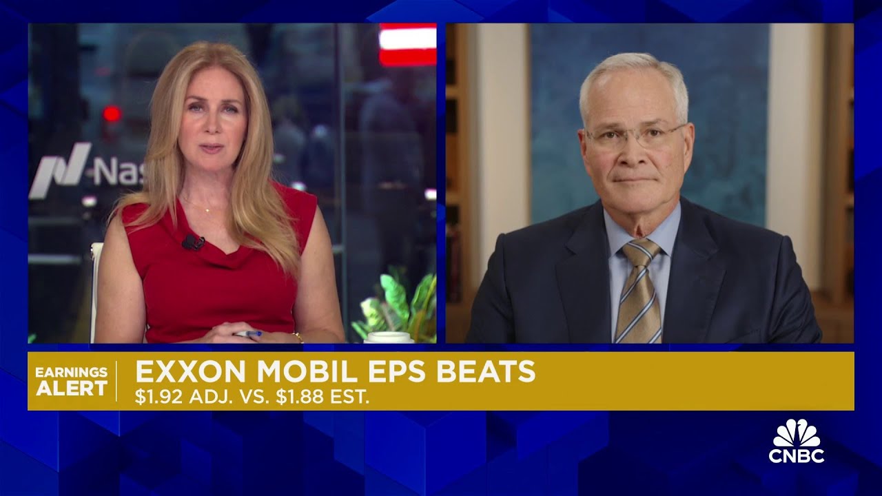 Exxon Mobil CEO Darren Woods on Q3 results: Company transformation is ...