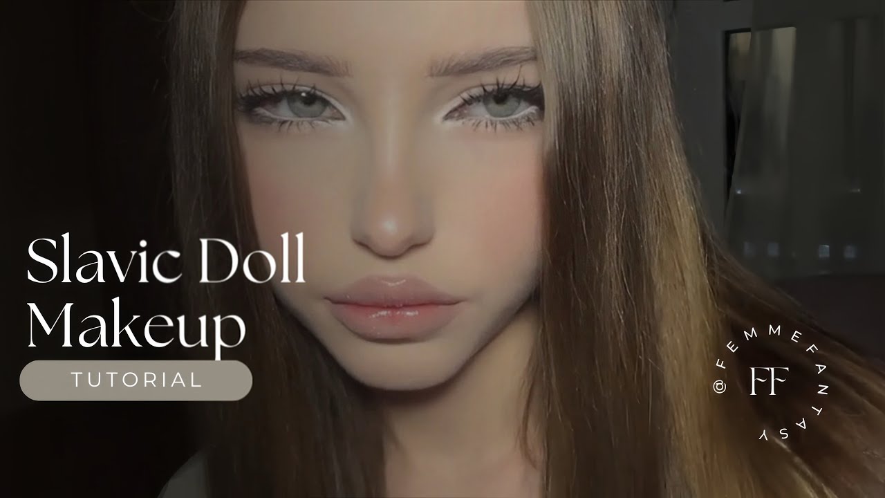 Slavic Doll makeup TUTORIAL - YouTube