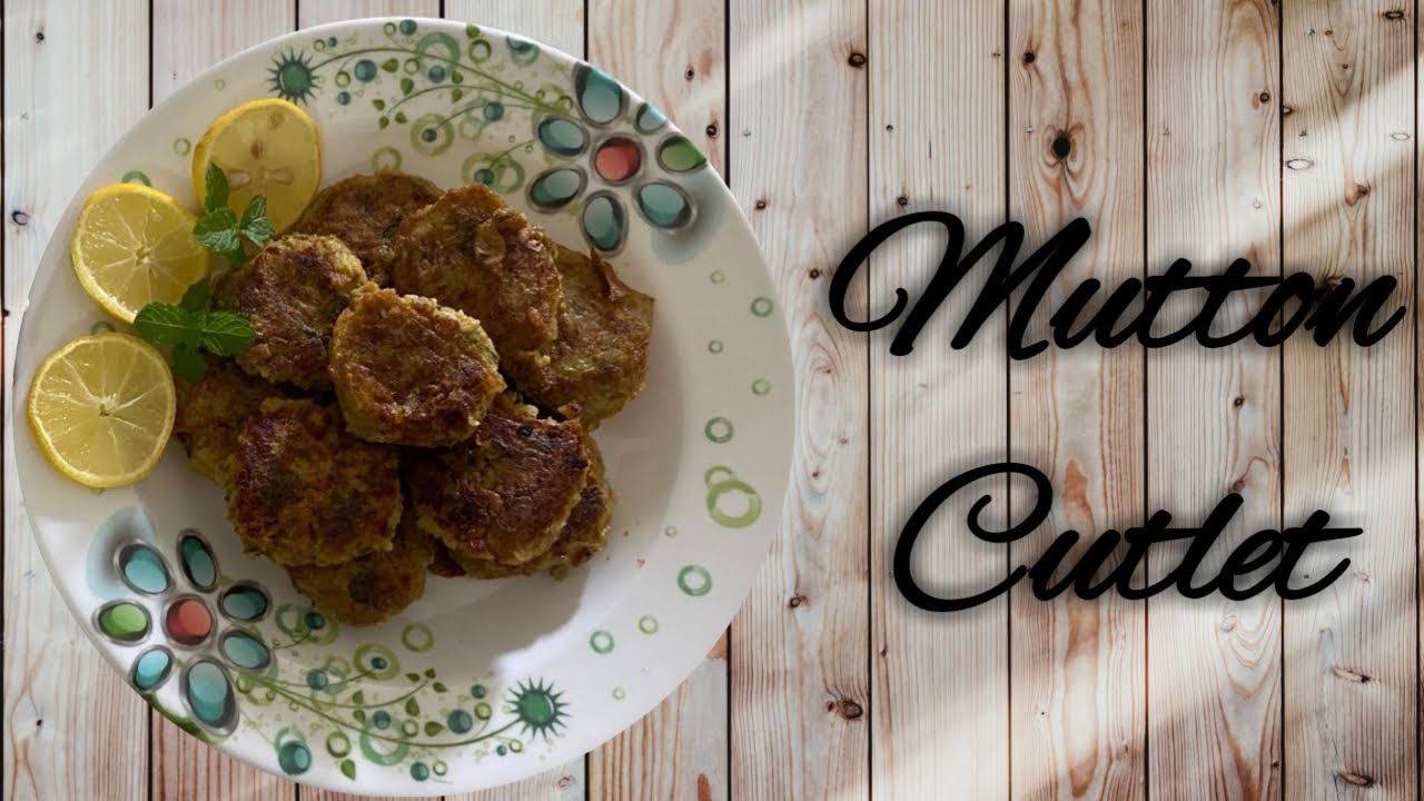 How to make Mutton Cutlet, Mutton Cutlet, Minced Mutton Cutlet Easy ...