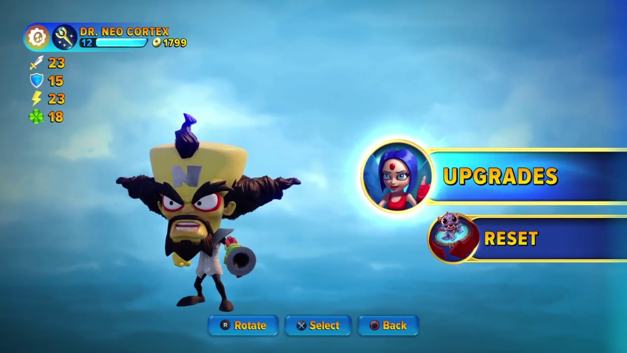 Skylanders Imaginators DR NEO CORTEX GADGETS GALORE PATH [Top] - YouTube