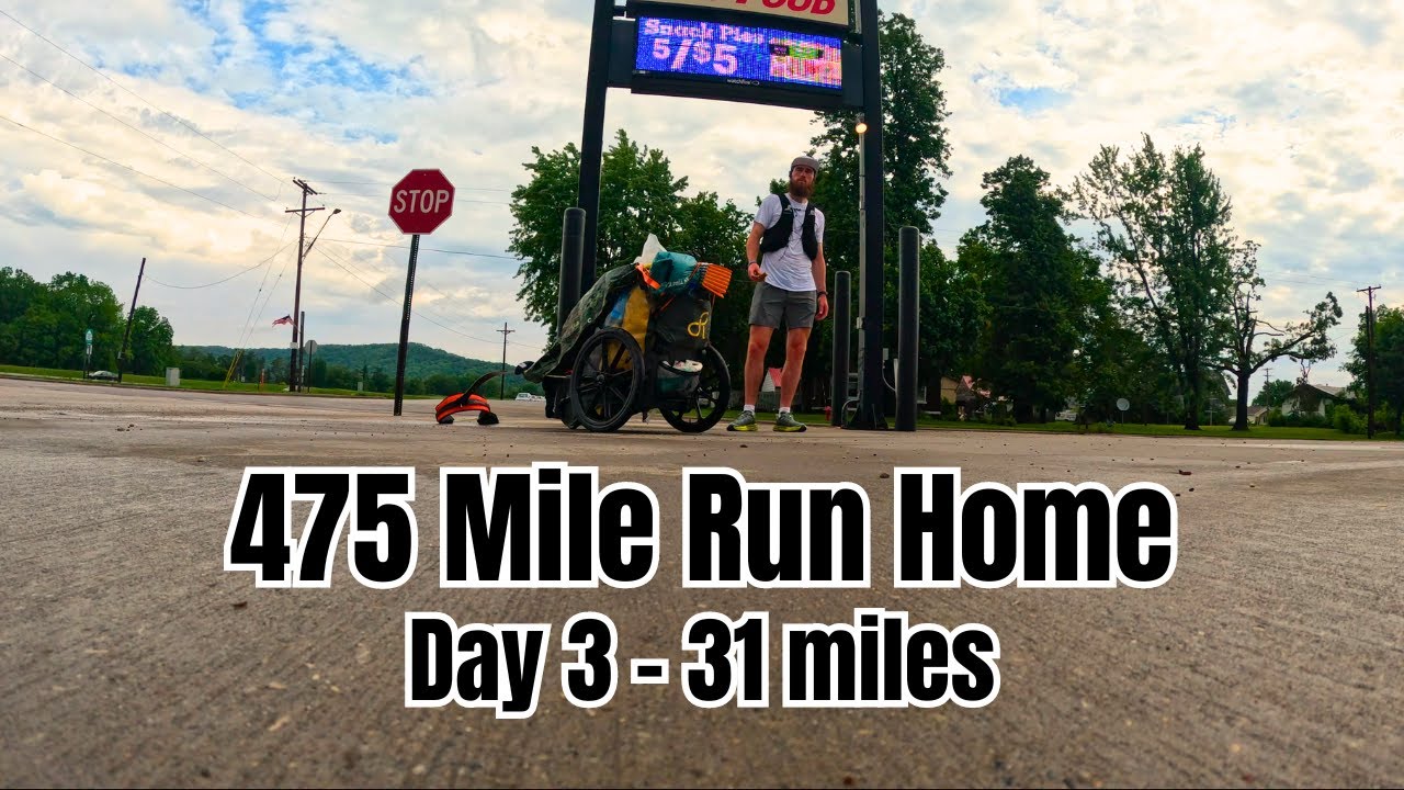 Running Vlog: Day 3 of 475 mile run - YouTube