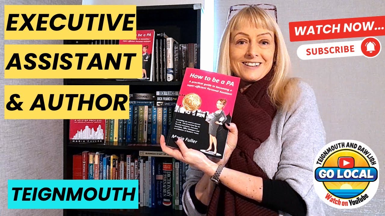 CEO Executive Assistant & Author Maria Fuller talks Books for EAs - YouTube