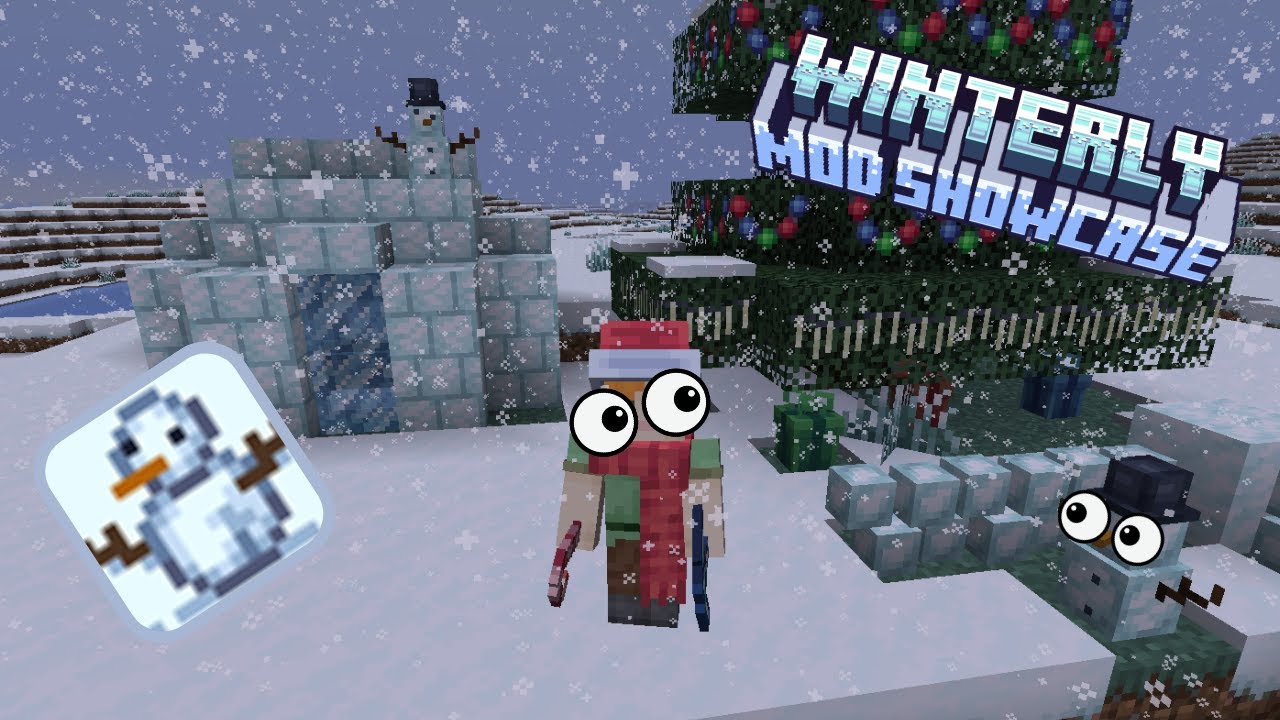 WINTER is Coming to Minecraft But I'm READY | Winterly Mod Showcase - YouTube