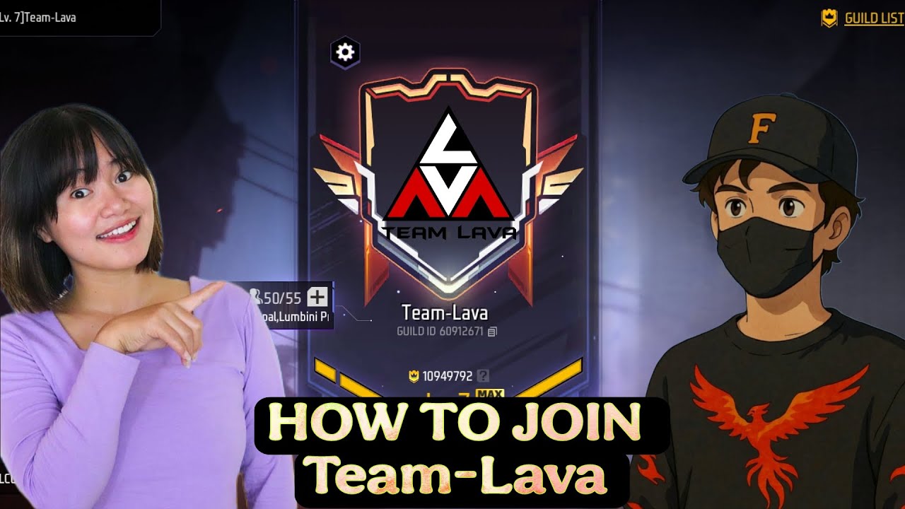 HOW TO JOIN TEAM LAVA GUILD 🤯 🇧🇩🇳🇵🇮🇳 #sooneeta #teamlava - YouTube