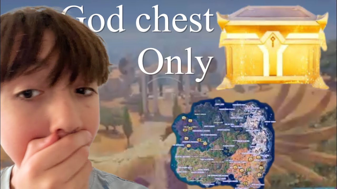 God chest only challenge in Fortnite - YouTube