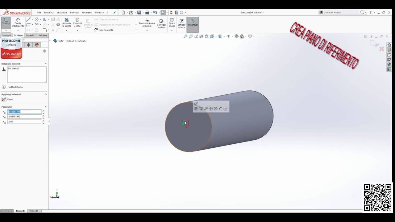 SHORTCUT TO QUICKLY CREATE A NEW PLANE IN SOLIDWORKS - YouTube