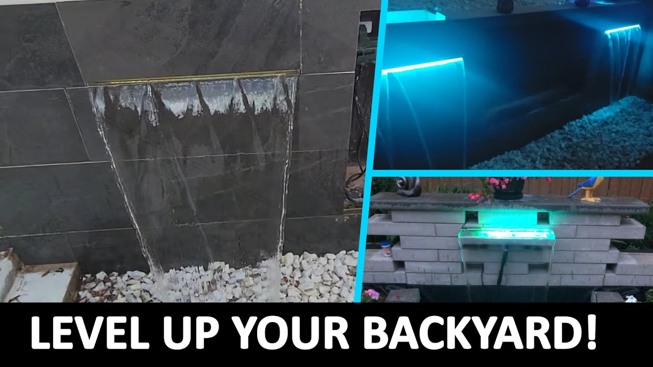 My App Controlled Water Fountains! inside my Sunken Firepit DYI Project ...