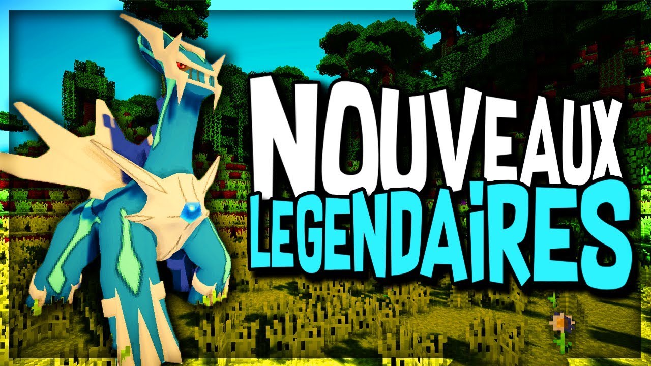 DARKRAI, DIALGA, PALKIA,..!! - NOUVEAUTÉS PIXELMON - YouTube