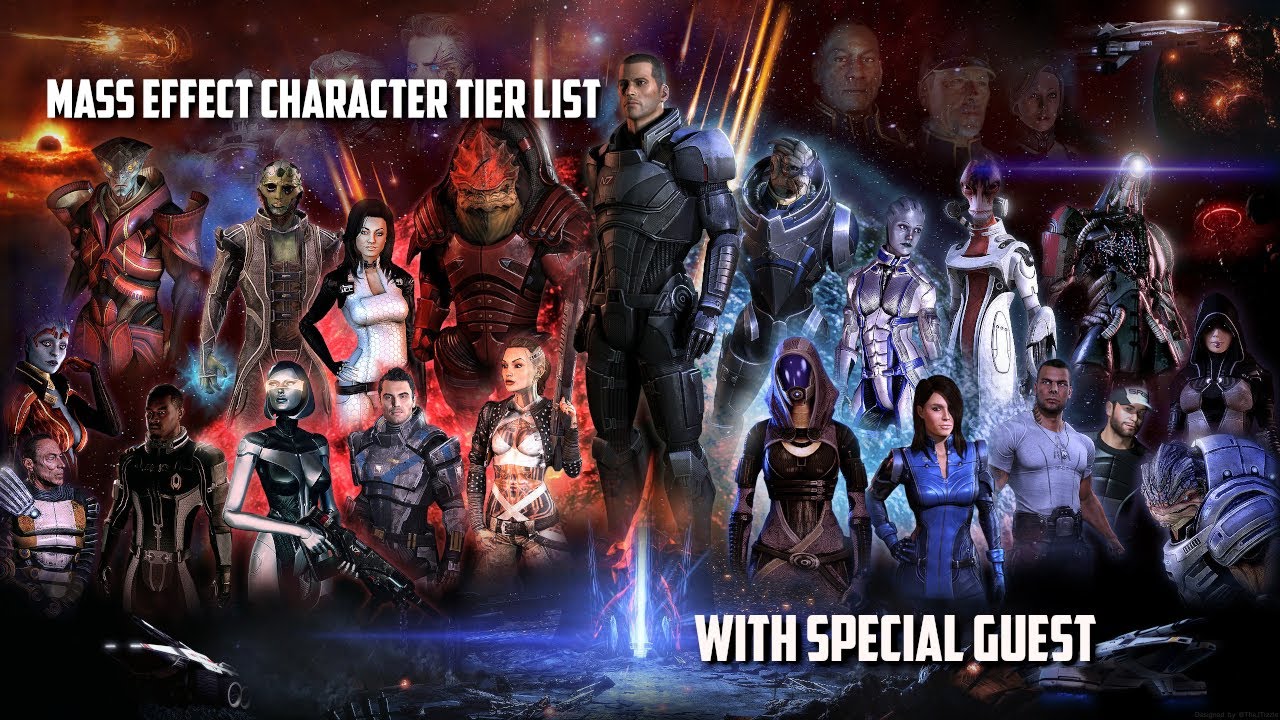 Mass Effect Character Tier List with Special Guest - YouTube