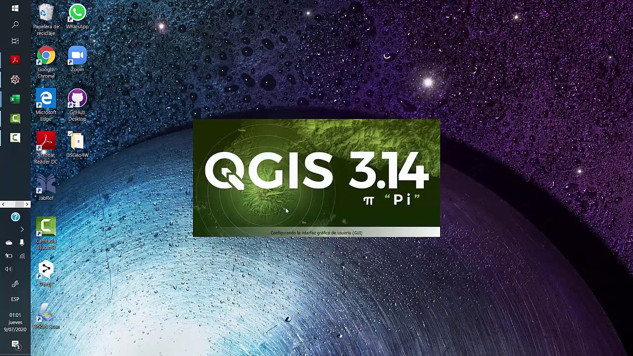 Instalación QGIS 3.14 PI con OSGeo4w - Julio 2020 - YouTube
