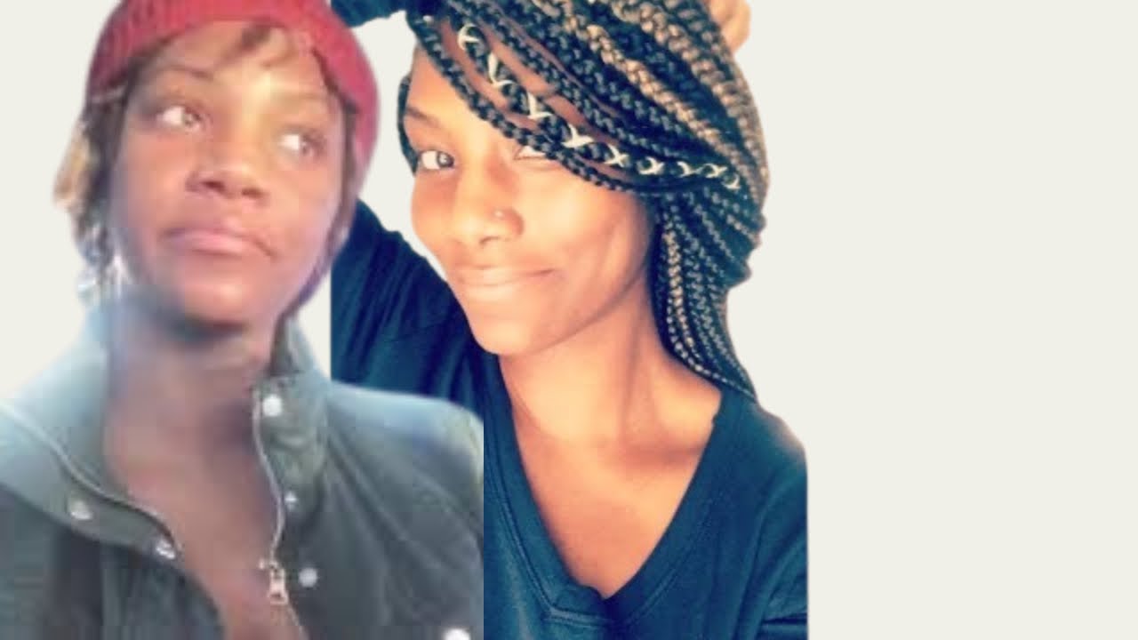 Box Braids Over Locs - YouTube