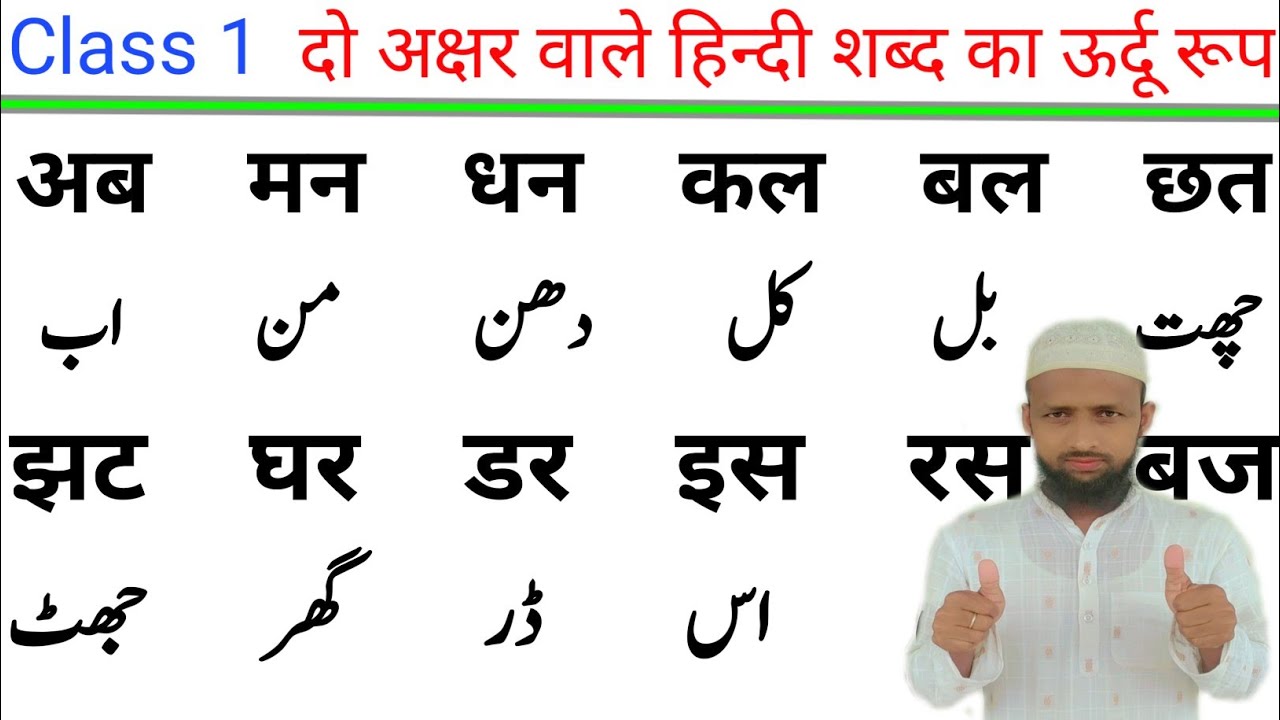 hindi se urdu likhna kaise sikhe |हिंदी से उर्दू लिखना कैसे सीखें ...