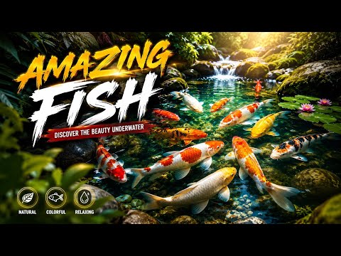 🐟✨ Amazing Fish — Beauty Beneath the Water! 🌿💦 #AmazingFish #KoiFish #BeautifulFish #fishlovers 