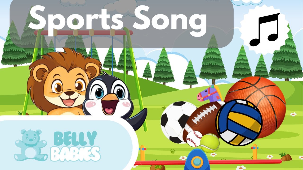 Sport Song | Bellybabies | Nursery Rhymes & Kids Songs | Learn English ...
