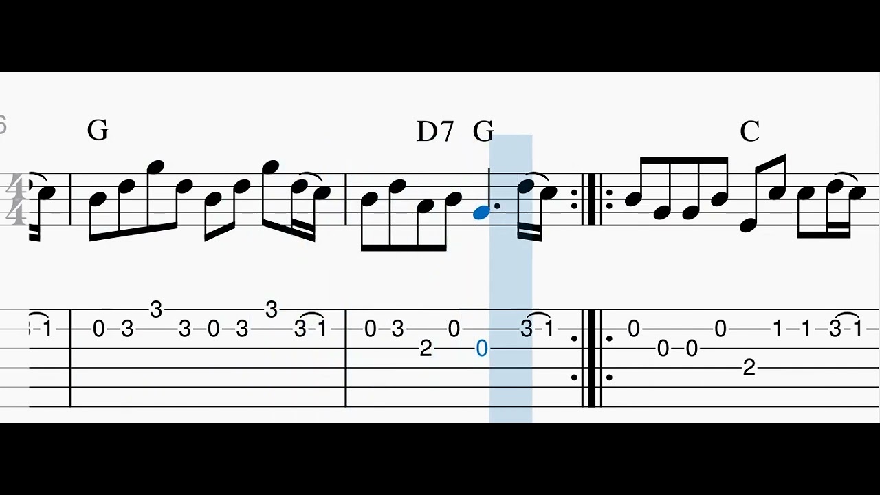 Springtime Reel - Stewart Maclennan - Guitar Play-Along Music, Tab ...