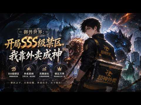 MULTISUB🔥熱播全集🔥《御兽世界：开局SSS级禁区，我靠外卖成神》第1~88集丨外卖小哥林越，一睁眼穿越到御兽世界，开局就被扔进SSS级禁区等死。| #動漫 #动态漫画 #漫剧